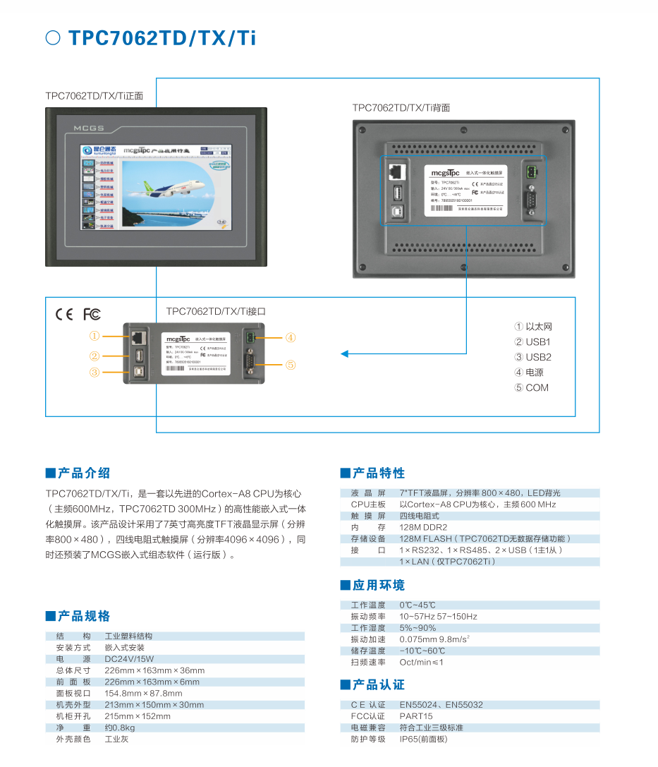 TPC7062TX - 南京研亮科技有限公司